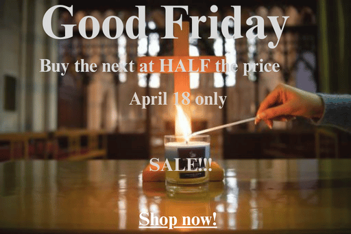 Good Friday SALE! – William West Candles